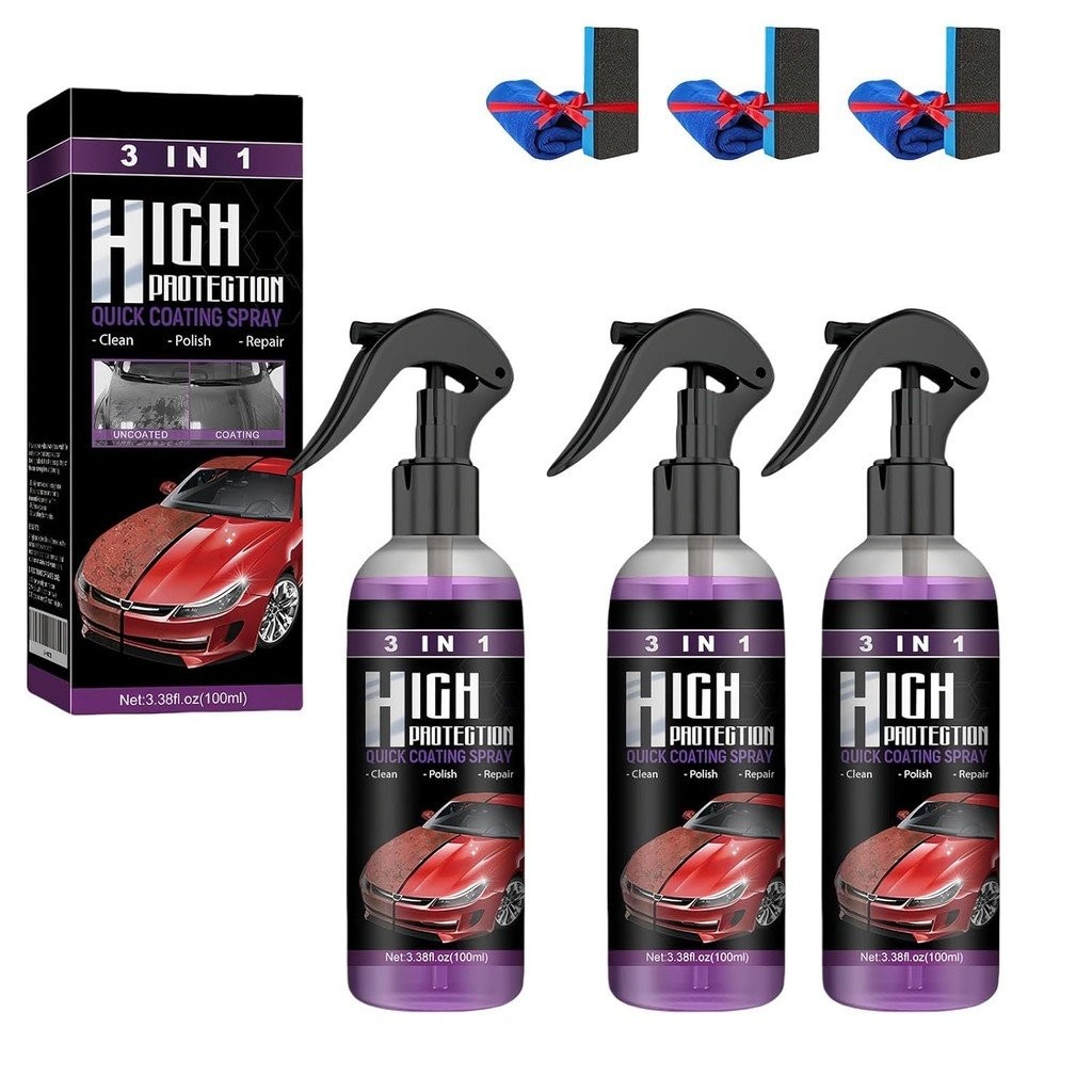 Turbo Shine Nexa 3 dalam 1 Semburan Perlindungan Tinggi, Pembaikan Nano ...