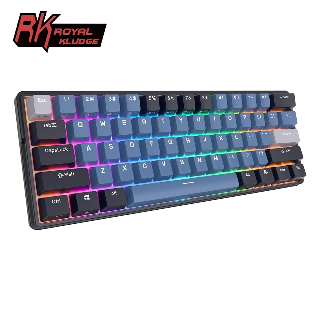 Royal Kludge RK61 PLUS RK61 RGB 3 Modes Hotswap Mechanical Keyboard ...