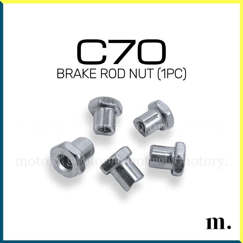 🔥🔥 HONDA C70 BRAKE ROD NUT (1PC) | Shopee Malaysia