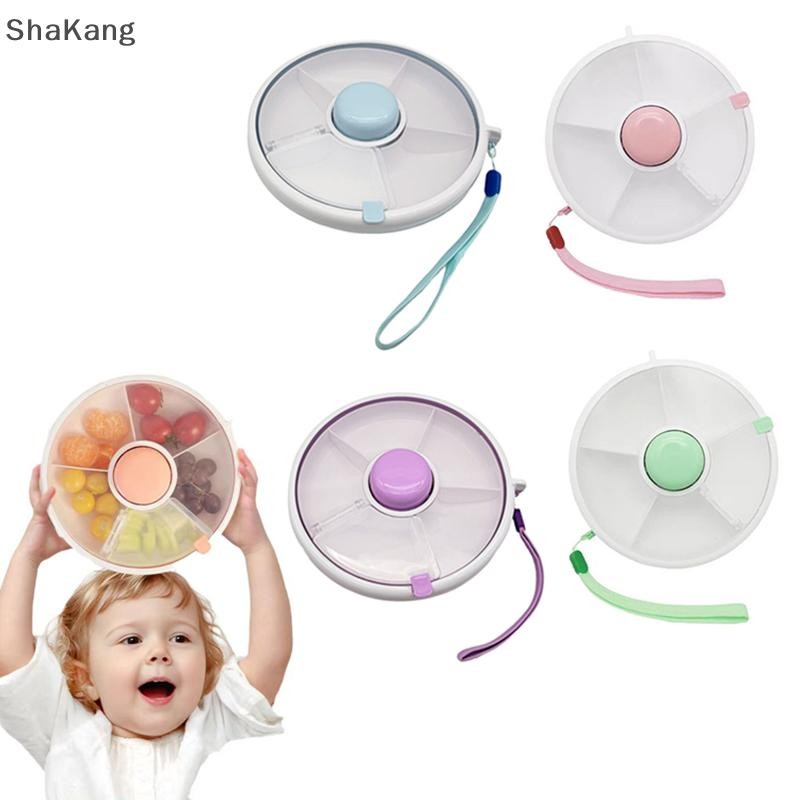 SKMY Snack Spinner Rotating Snack Box Portable Melon Candy Seeds ...
