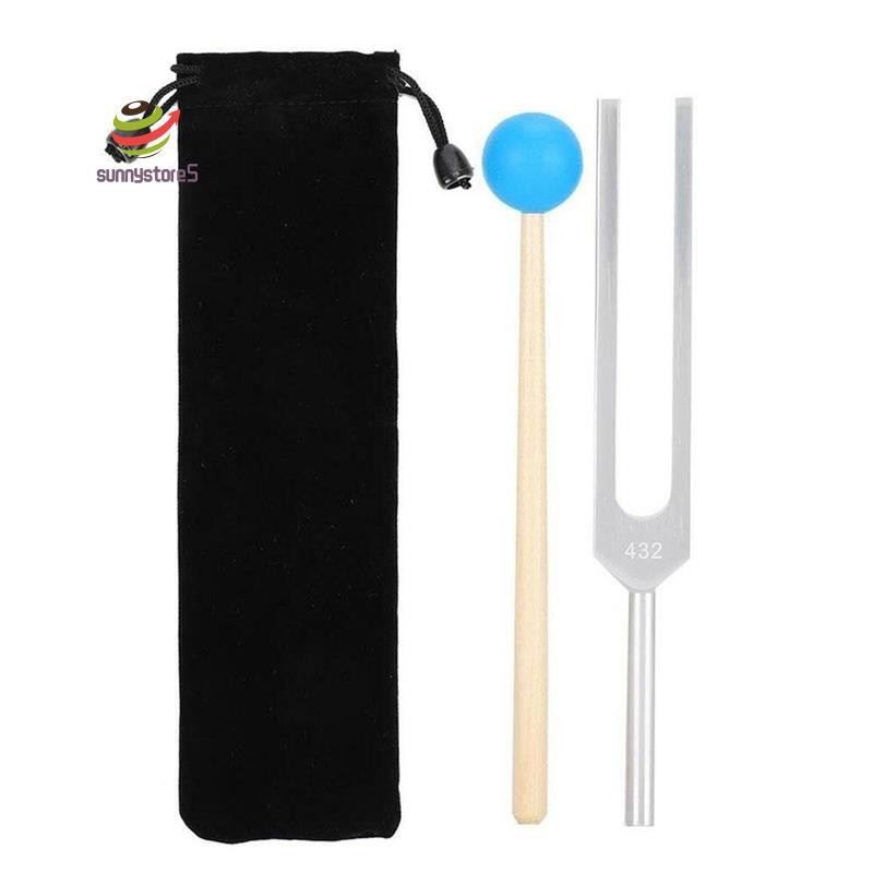 432 Hz Tuning Fork Sound Healing Instruments Sensory Therapy Instrument Set Kit Clinical Grade ...