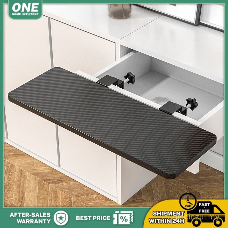 Desktop extension board drawer extension board keyboard stand foldable ...