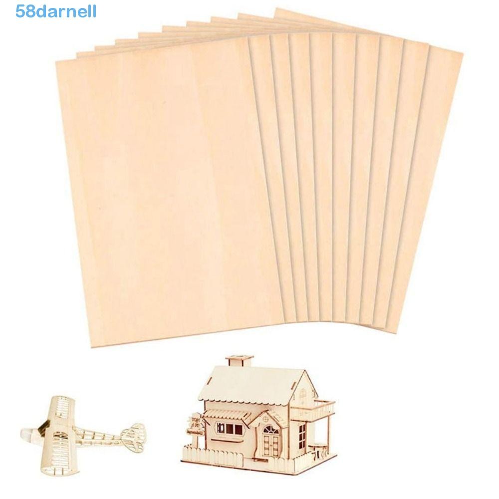 DARNELL Basswood Plywood Plywood Sheets DIY Wooden House DIY Crafts Kid ...