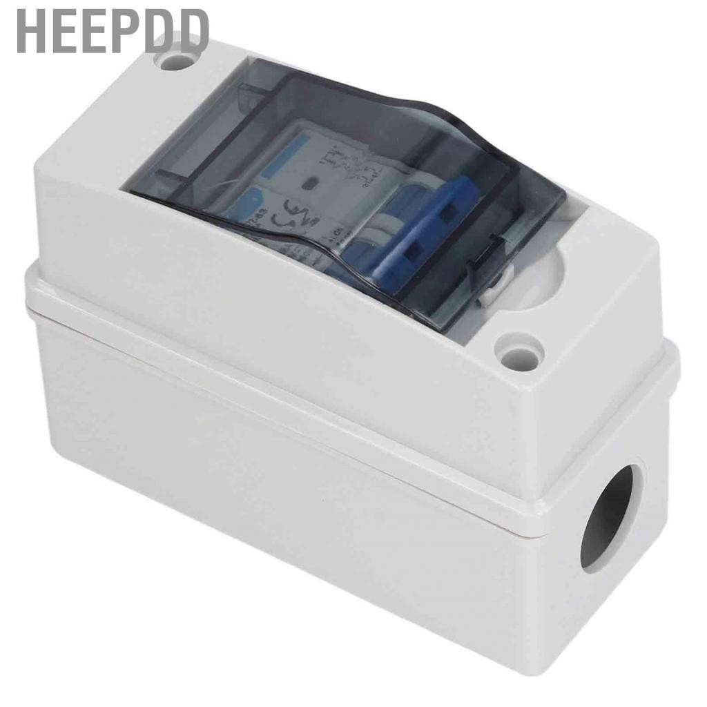HEEPDD 1000V 25A DC Disconnect Switch Solar PV Isolation Miniature ...