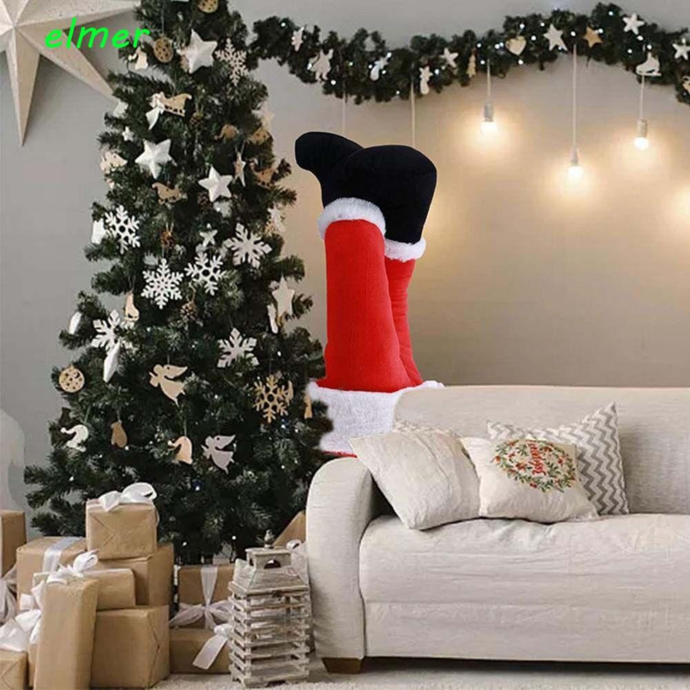 ELMER Santa Claus Prosthetic Leg Funny Christmas Tree Elf Lightweight ...