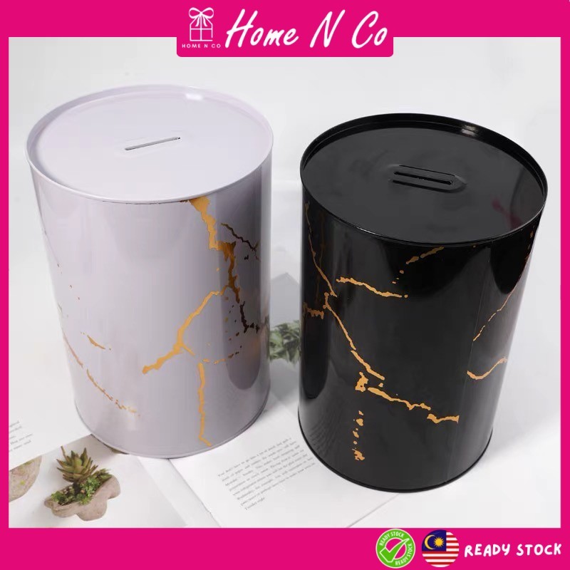 Home N Co Coin bank metal tabung duit tabung syling tabung besi coin ...