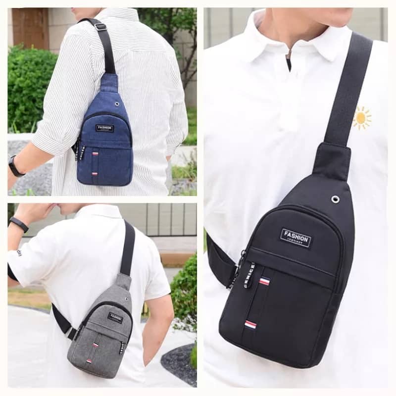 12G2 Alsahhia Beg Bahu Pinggang Silang Lelaki ( Canvas Charging Men ...