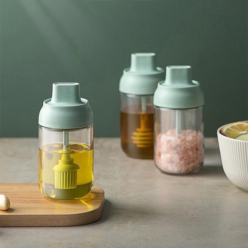 Bt3425 Spice bottle Aesthetic cooking oil bottle anti-spill multi ...