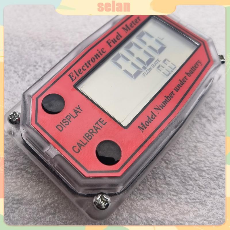 SELAN for Turbine Flow Meter Digital Oil Fuel Flow Meter Mini Pump Flow ...