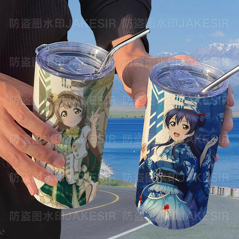 [Cartoon Animation Merchandise Limited Thermos Cup] lovelive Anime ...