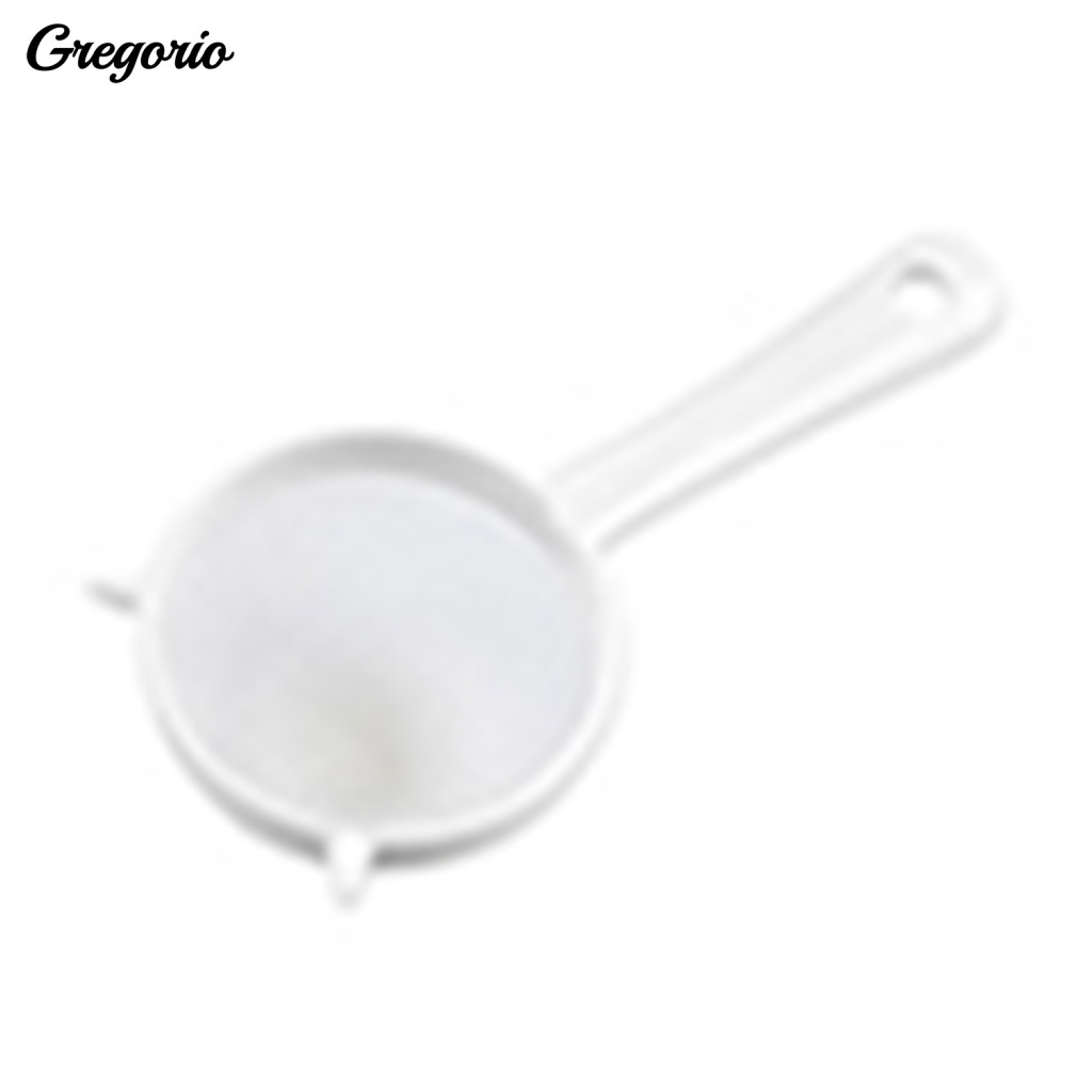 GRH- Kitchen Handheld Plastic Screen Mesh Tea Leaf Strainer Flour Sieve ...