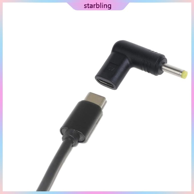 Star Laptop Power Charger Supply Adapter Connector Type-C Female to DC ...