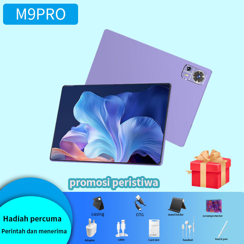 2025 Discount Tablet Galaxy Tab M9pro Tablet PC 10.8 Inches 16GB+1TB Smart Tablet PC Android ...