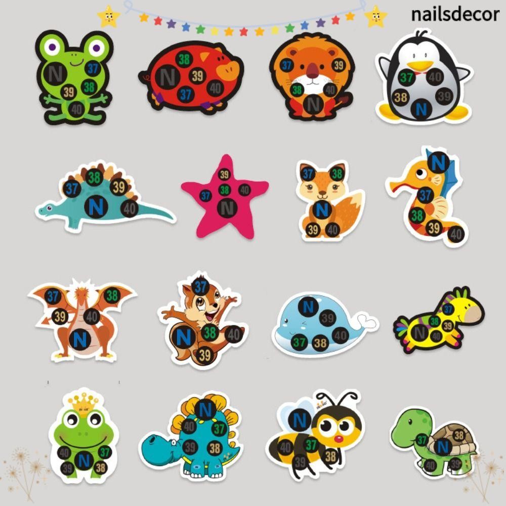 YUSENS Baby Thermometer Strips, Cartoon Forehead Head Strip Fever ...