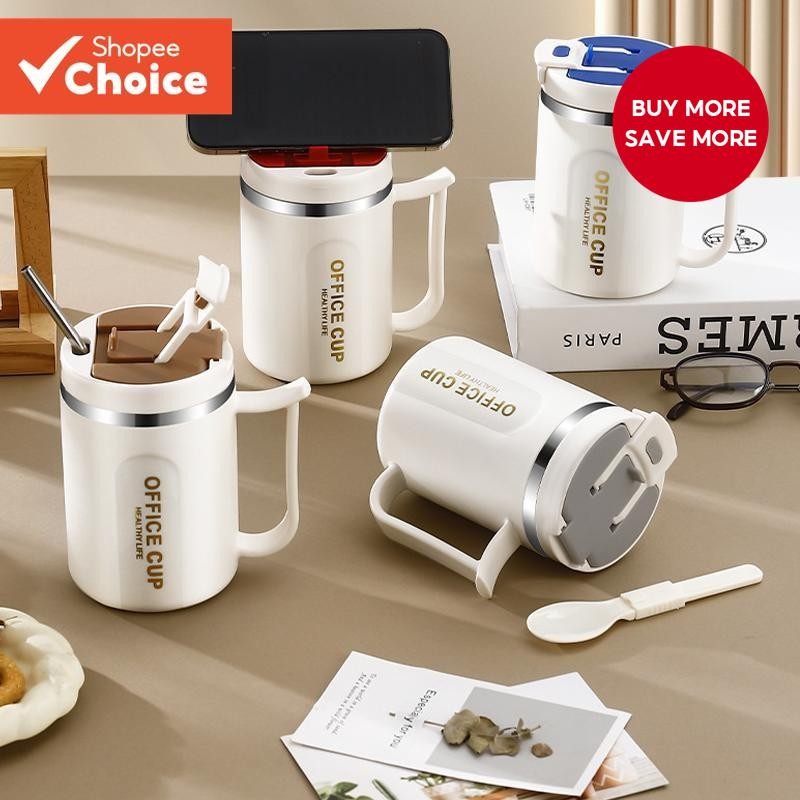 1PC Innovative coffee cup stainless steel mug cup high quality vacuum ...