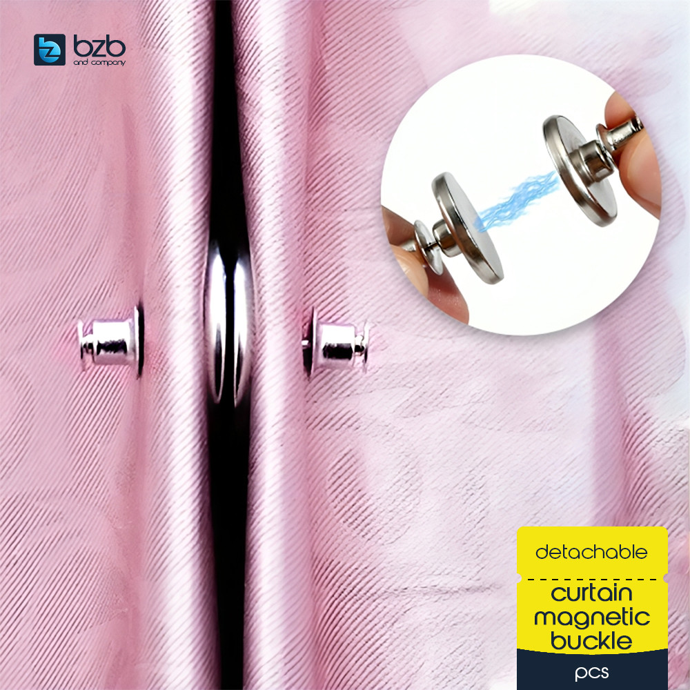 Metal Magnetic Curtain Buckle Clip Detachable Window Screen Closure ...