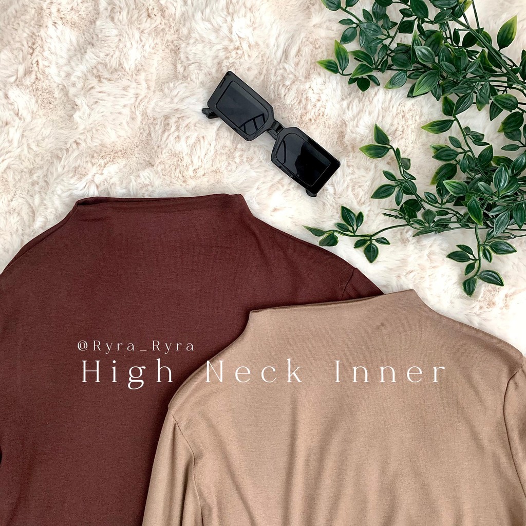 HIGH NECK INNER - PREMIUM COTTON - (STRETCHABLE) | Shopee Malaysia
