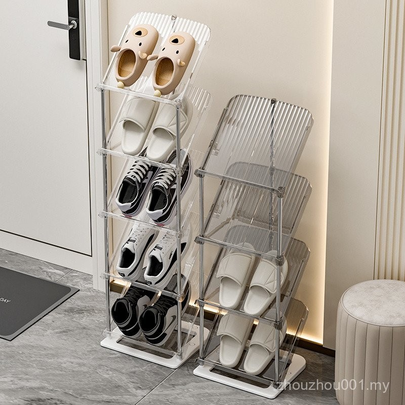 Vertical Shoe Rack Household Door Inclined Shoe Rack Indoor Shoe Rack ...