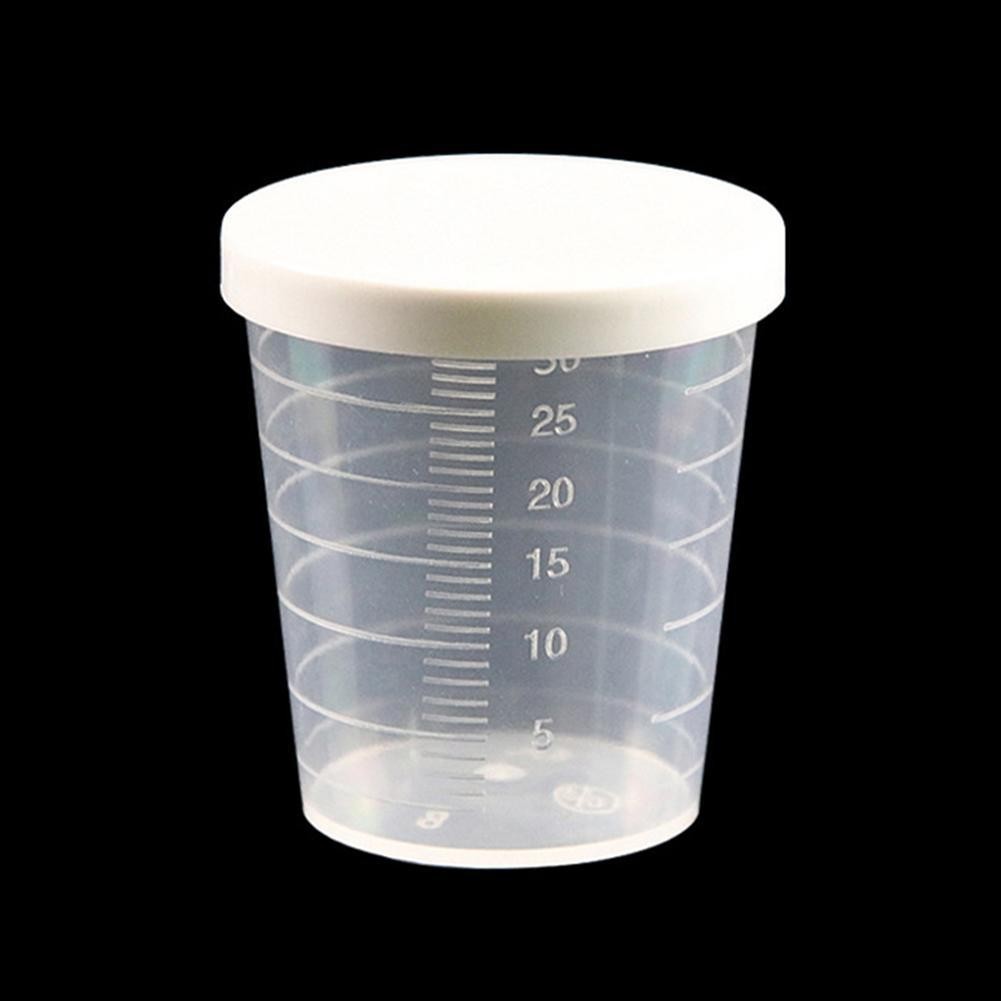 Medicine Medication Plastic Measure Guided Measuring Pot Container Cup ...