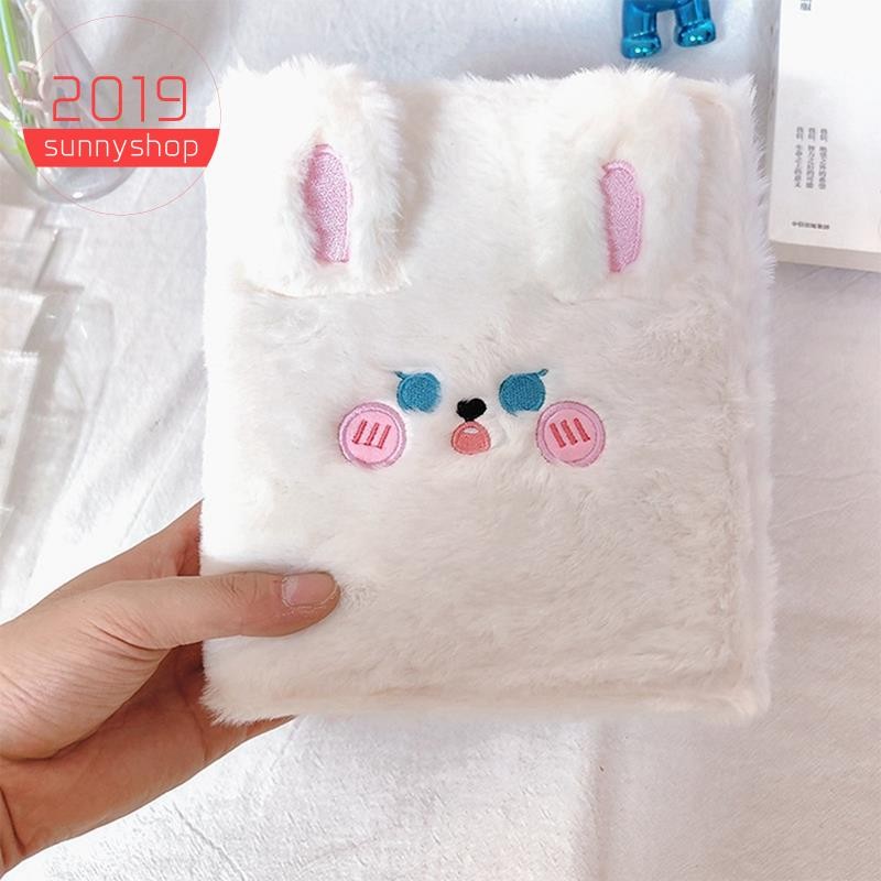 A3-Cartoon Plush Binder, Photo Card Holder, Detachable Card Book ...