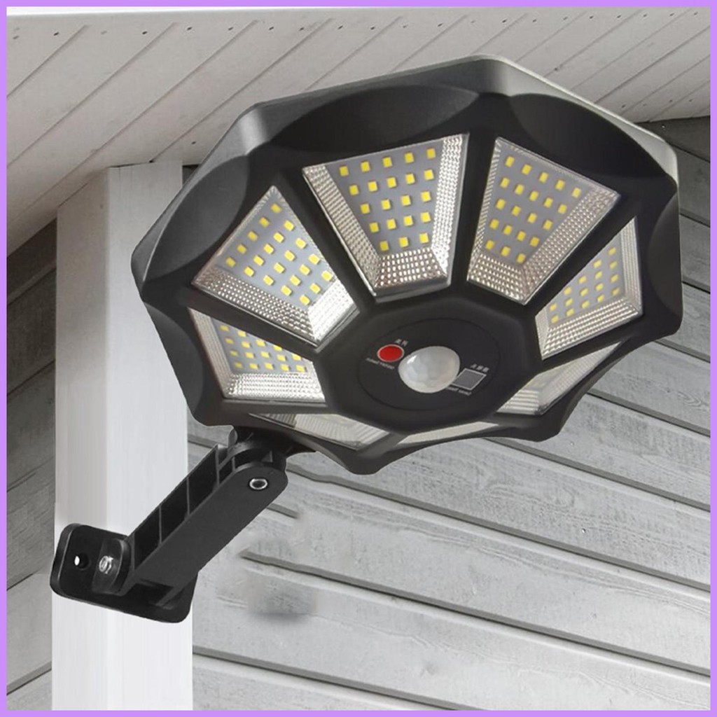 Solar Induction Lamp 168 LED Integrated Waterproof Garden Lighting ...