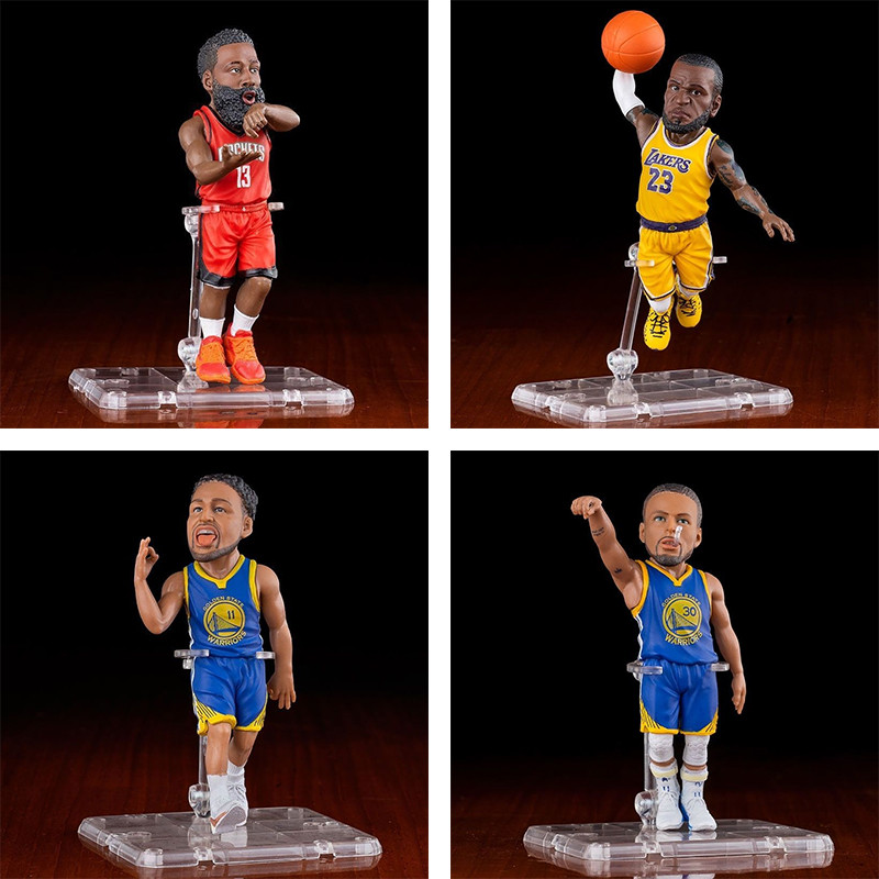NBA Star Action Figures, James Harden, LeBron James, Stephen Curry ...