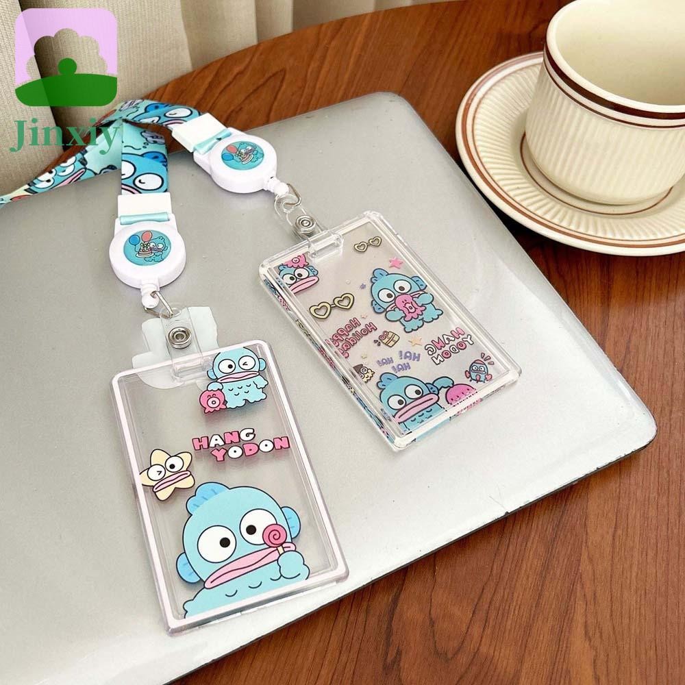JINXIY Student Card Cover, Hangyodon Ugly Fish Long Rope Hangyodon Card ...