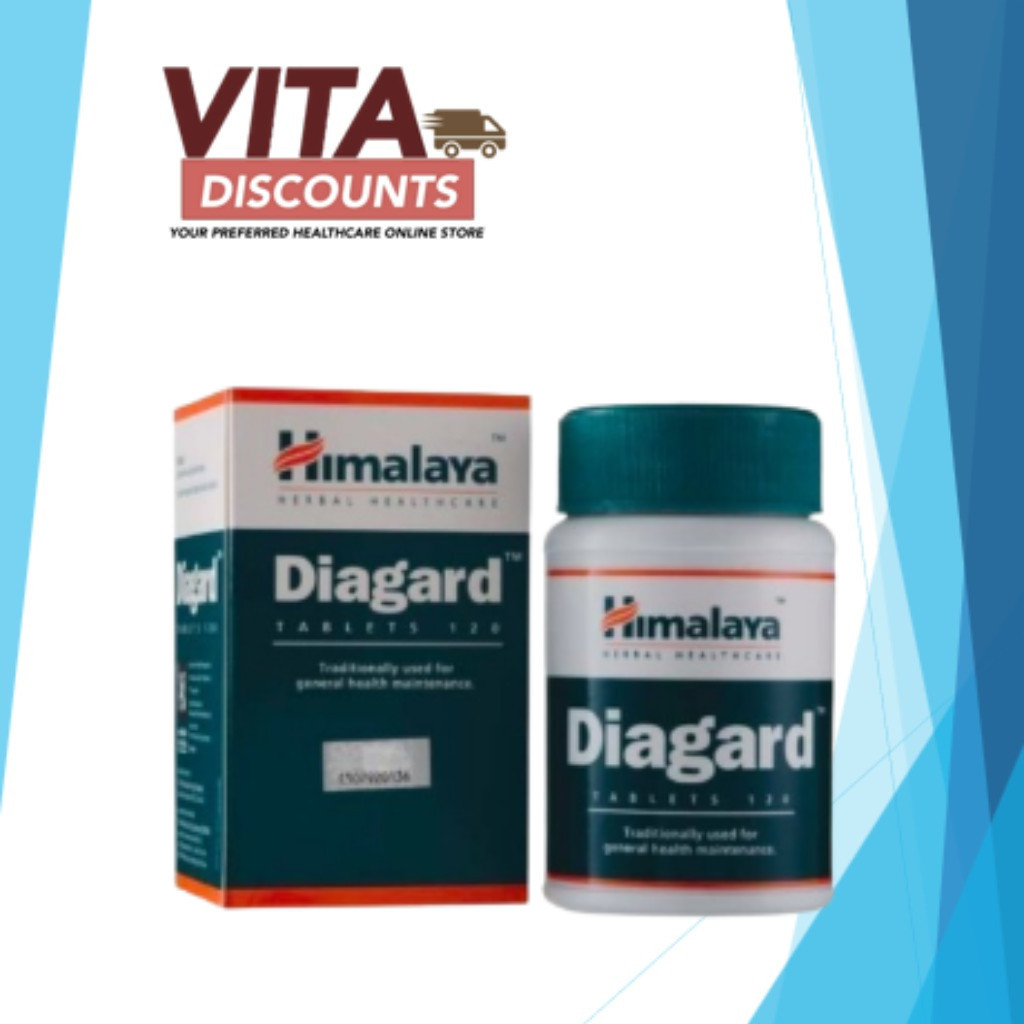 HIMALAYA DIAGARD TABS 120S PACK-OF-1/2 EXP04/2026 | Shopee Malaysia