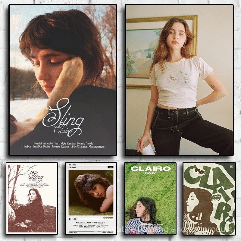 Singer Clairo Potrait Immunity,Sling New Music Album Poster and Prints ...