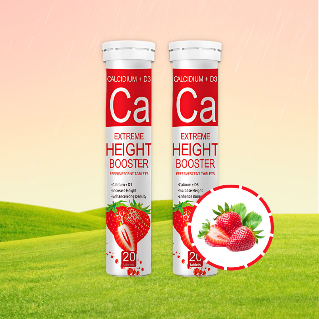 Extreme Height Booster Effervescent Tablet Height Growth Enhancer ...