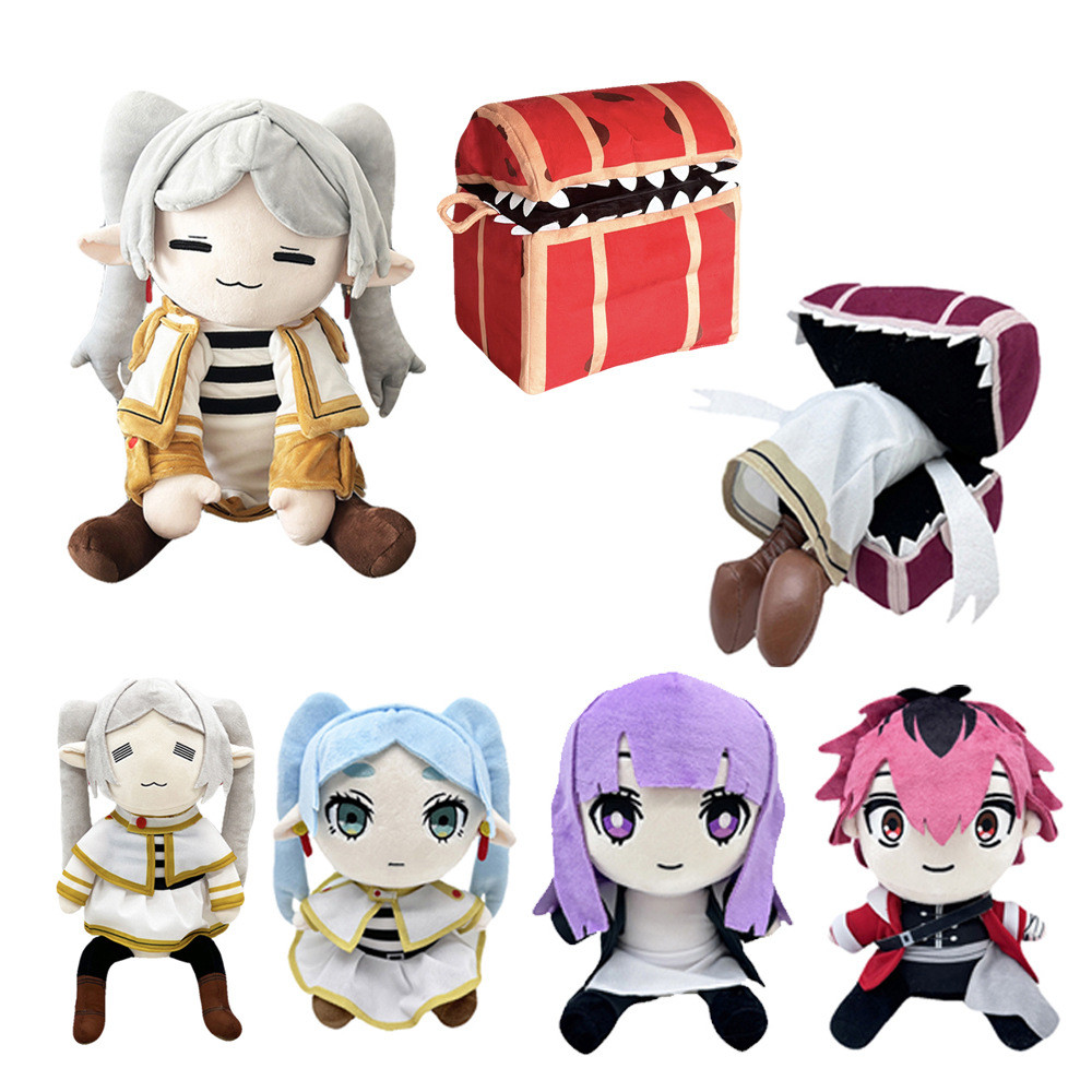 Frieren Beyond Journey's End Plush Toy Fern Frieren Cute Stuffed Doll ...
