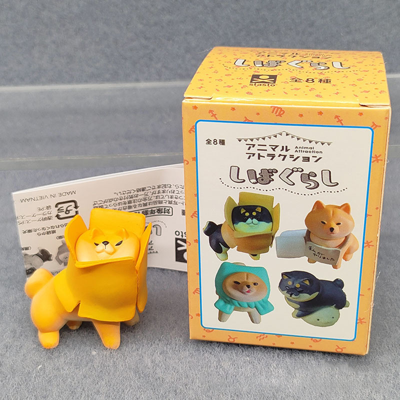 Eas Shiba Inu Blind Box Kawaii Anime Dog Action Figure Toys Desktop ...