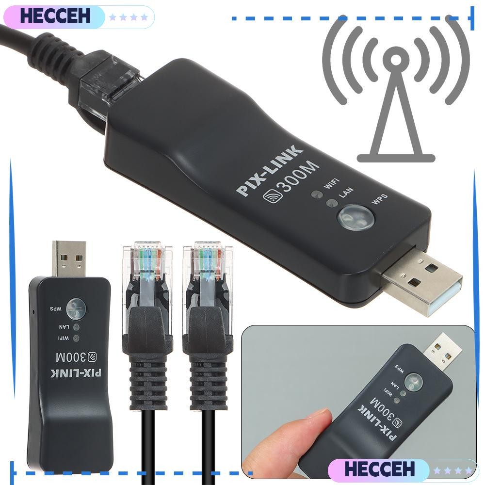 HECCEH1 WiFi Dongle RJ-45 Practical USB Smart TV LAN Adapter for Smart ...