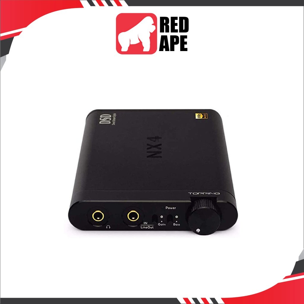 Topping NX4, Portable DAC and Amplifier: with ES9038Q2M and XMOS Chip ...