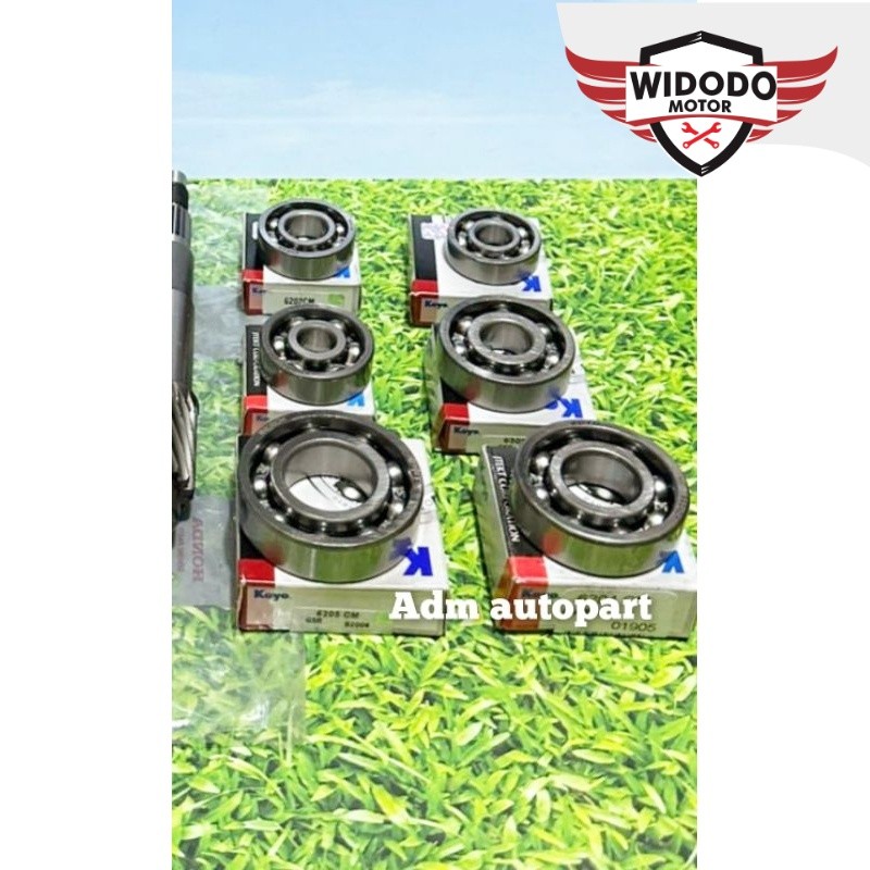 Bearing RASIO AXLE SET 6PCH KOYO JAPAN CM, HONDA VARIO 150 LED OLD ...