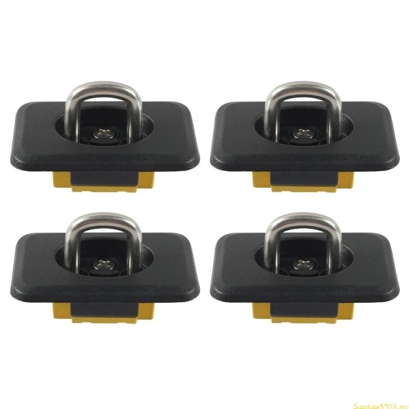 SUN Heavy Duty Retractable Anchors Points Versatile Truck Bed Tie Down ...