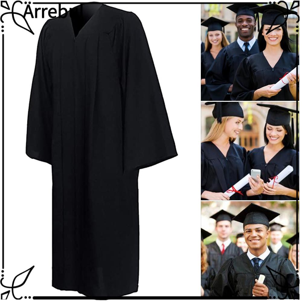 ARREBUL Graduation Gown Set Graduation Season Congrats Grad Degree ...