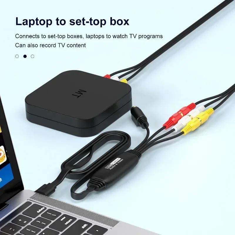 USB Video Capture VHS to Digital Converter USB 2.0 Video Audio Capture ...