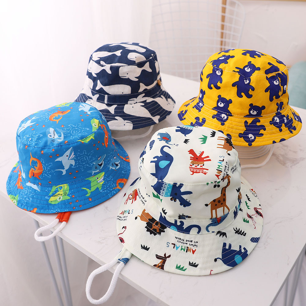 Topi nelayan nipis, topi baskom, topi corak gambar, topi musim bunga ...