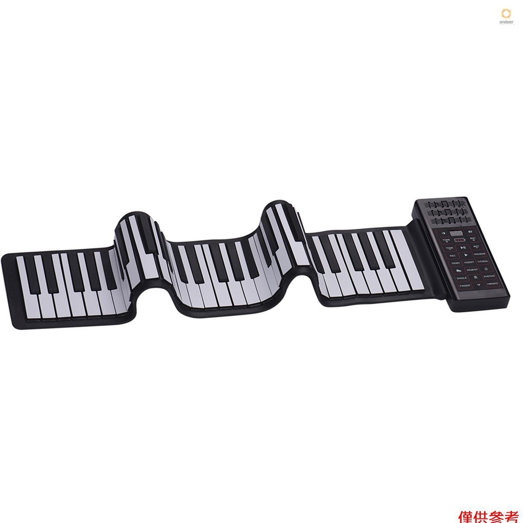 Multifunction Portable Electric 61 Keys Hand Roll Up Piano Flexible ...
