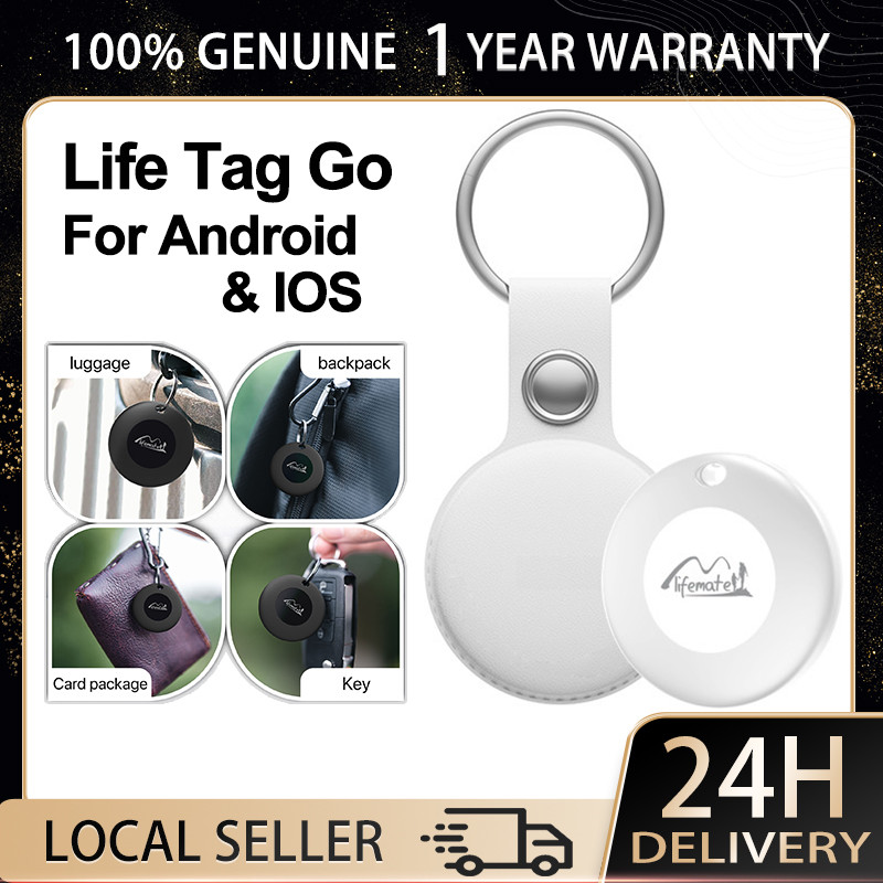 Lifemate LifeTag Bluetooth Tracker GPS Finder Smart Tag Compatible for ...