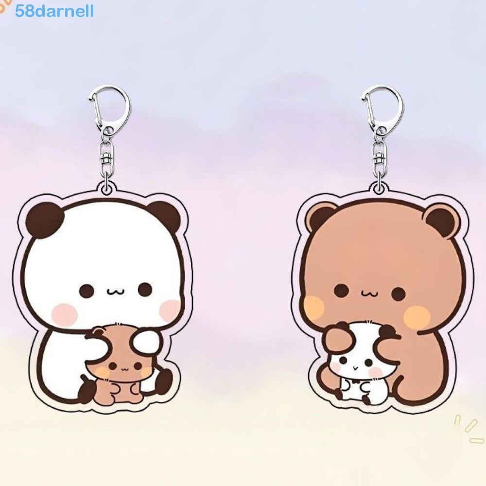 DARNELL Cartoon Bubu Dudu Key Chain, Cartoon Animal Bubu Dudu Keychains ...
