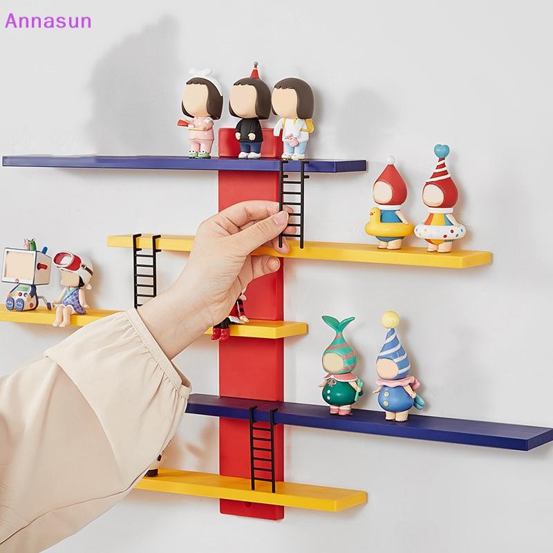 Annasun Wall Mounted Storage Rack Blind Box Storage Rack, Student ...