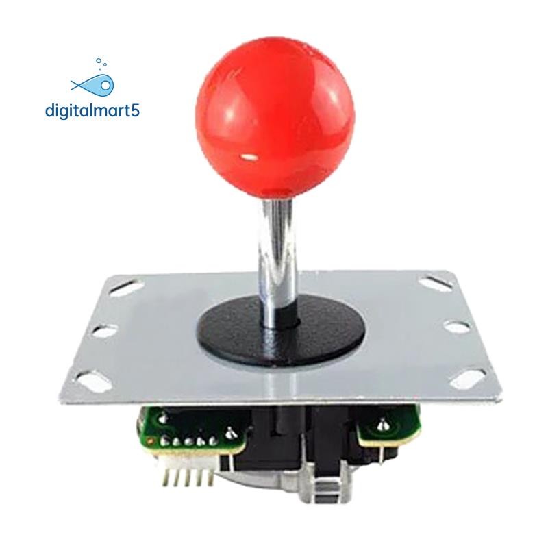 Arcade Joystick Controller Joystick Joystick with Circuit Board 5P Pin ...