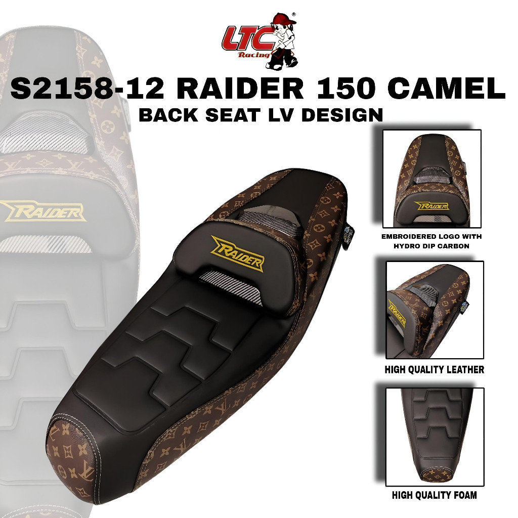 LTC Racing Raider 150 Motorcycle with Camelback Seat in LV Design ...