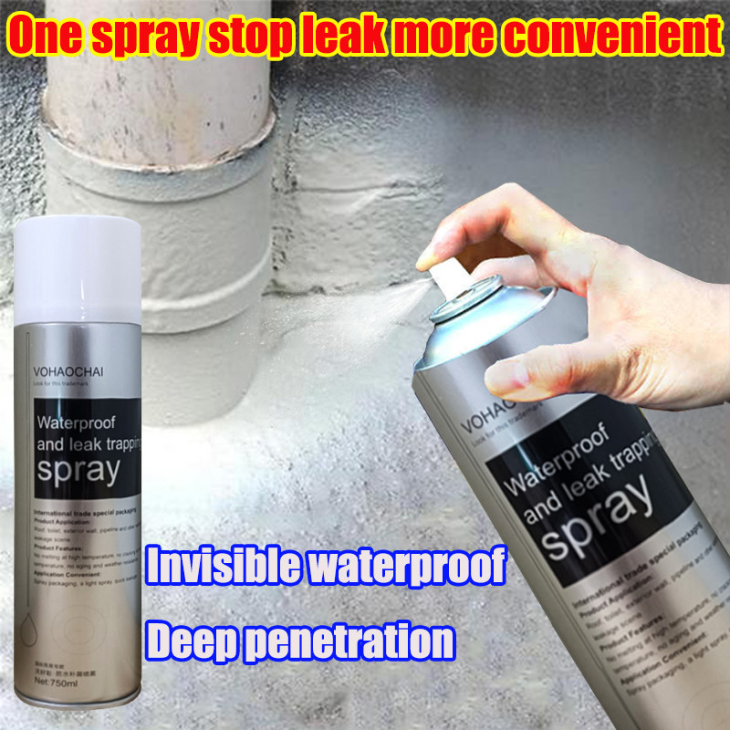 3 minutes to solve pipe leaks waterproof spray one spray to stop leaks ...