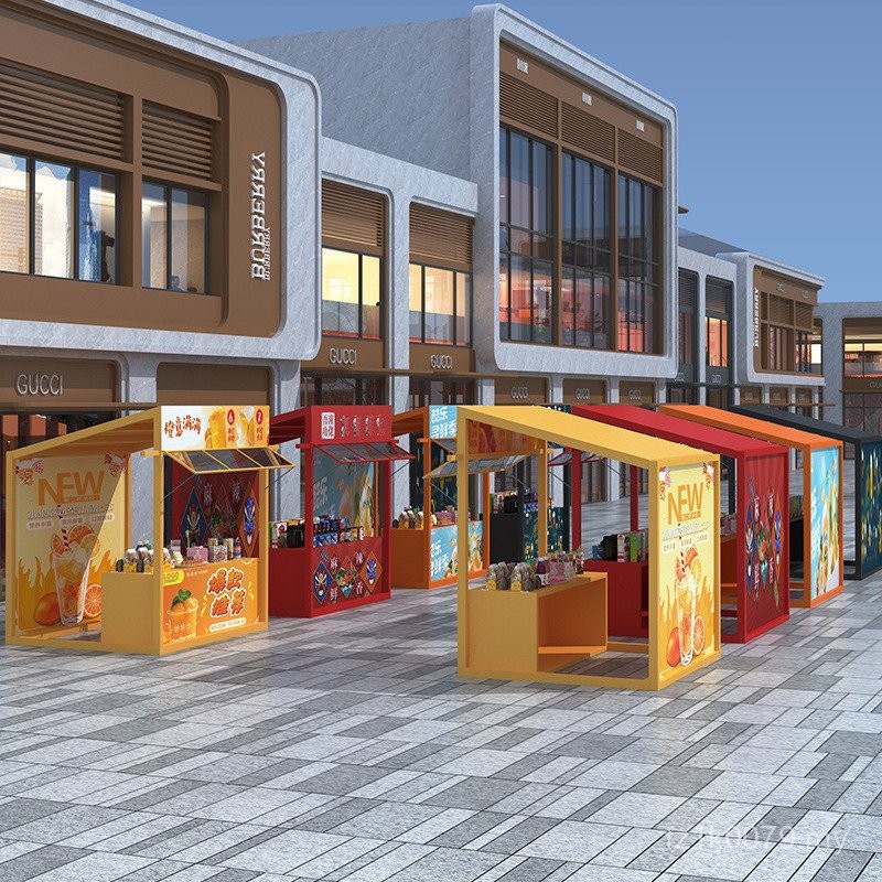 Night Market Stand Event Influencer City Square Stall Table Promotion ...