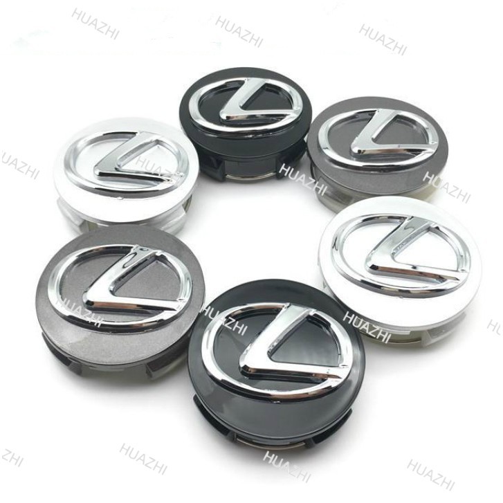 HZ 4Pcs 62MM Wheel Center Hub Caps For Lexus Wheel Rim Center Logo Car ...
