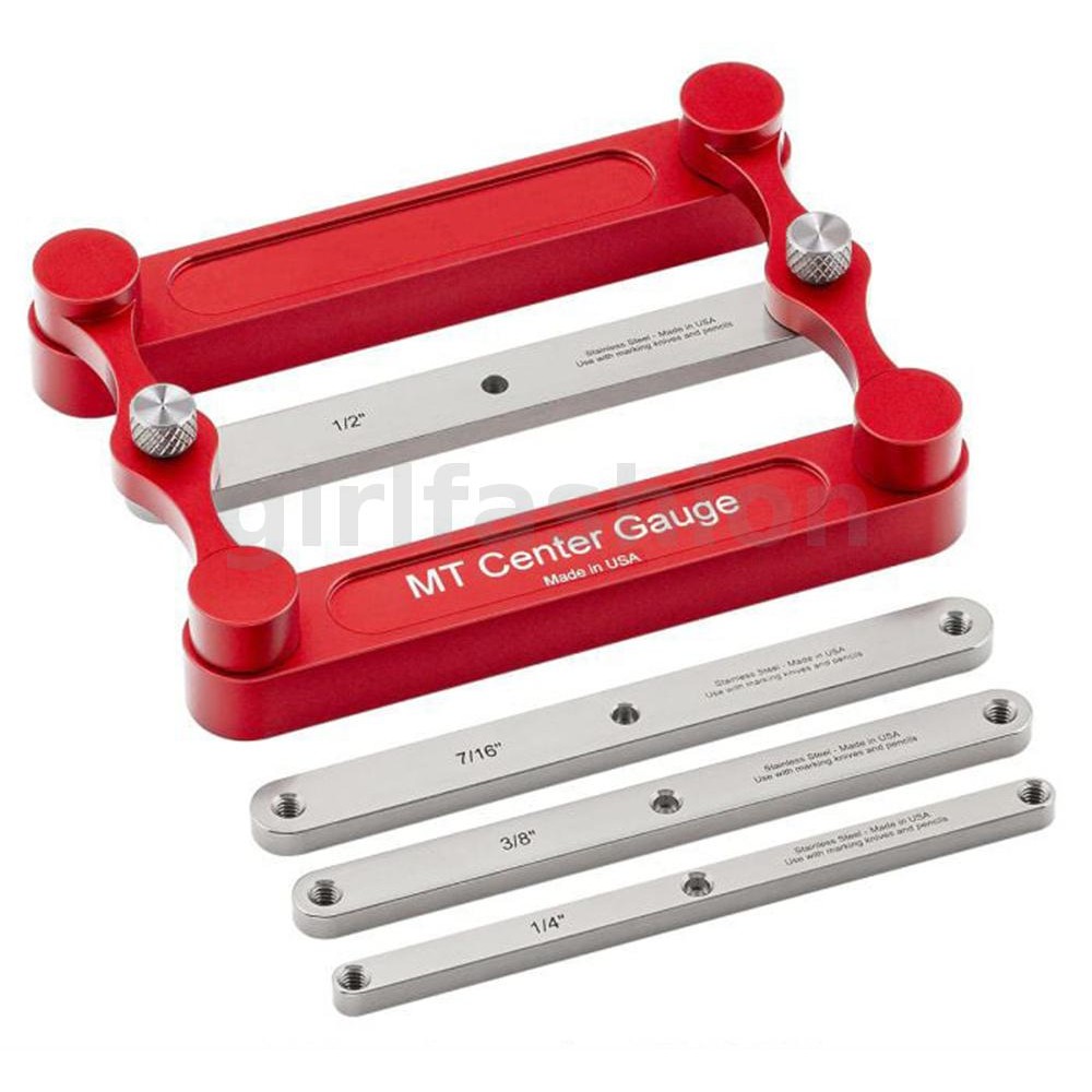 Center Gauge Precision Woodworking Tool Adjustable Marking Bars for ...