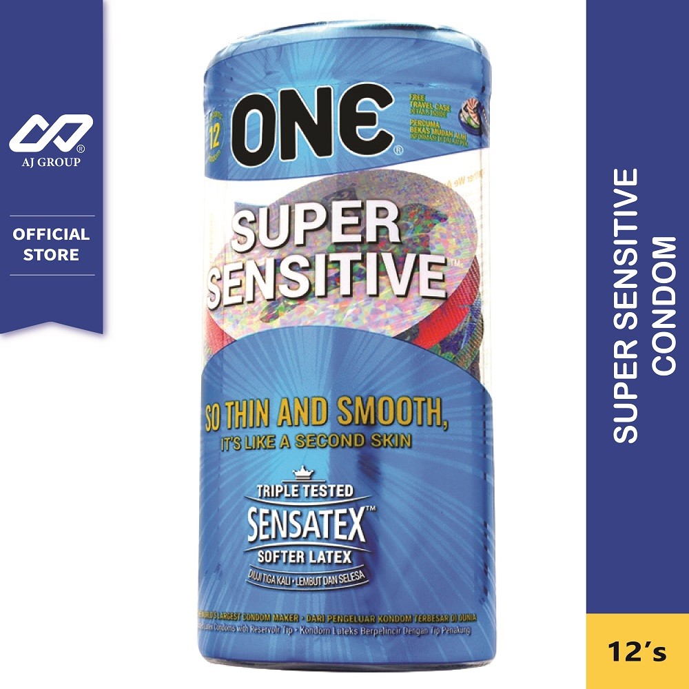 ONE Super Sensitive Condom (12's) | Shopee Malaysia